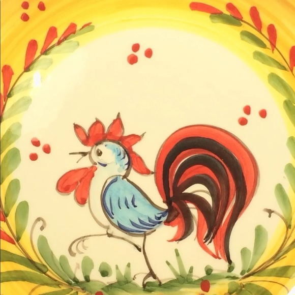 Fatto a Mano | Dining | 3 Fatto A Mano Casimo Primo Hand Painted ...